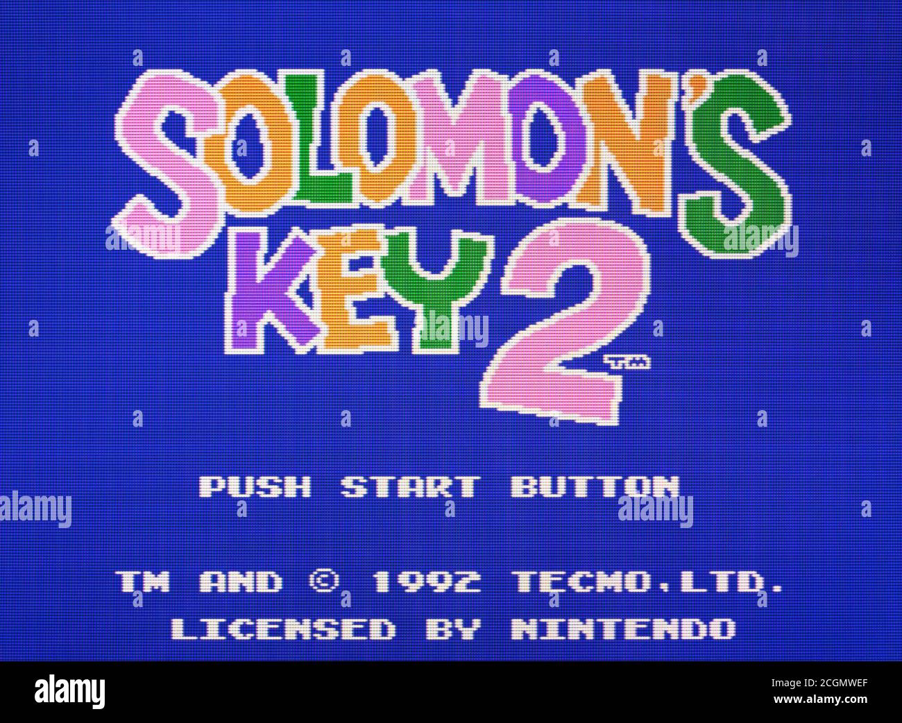 Solomon's Key 2 - Nintendo Entertainment System - NES Videogame ...