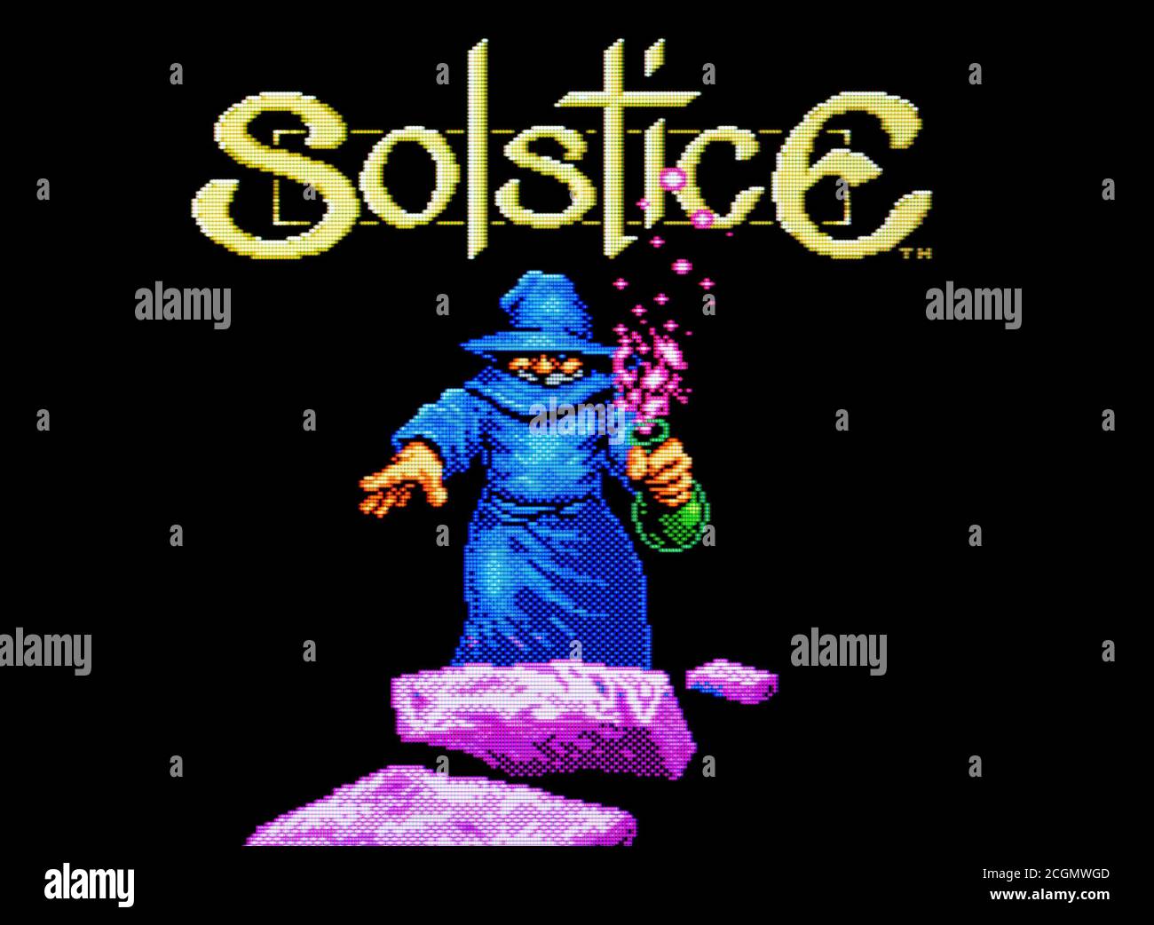 Solstice - Nintendo Entertainment System - NES Videogame - Editorial ...