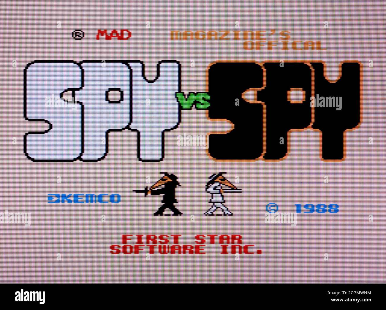 Spy vs Spy - Nintendo Entertainment System - NES Videogame - Editorial ...