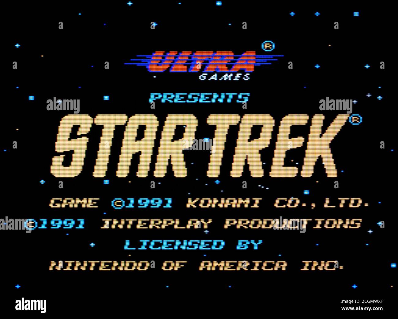 Star Trek - Nintendo Entertainment System - NES Videogame - Editorial ...