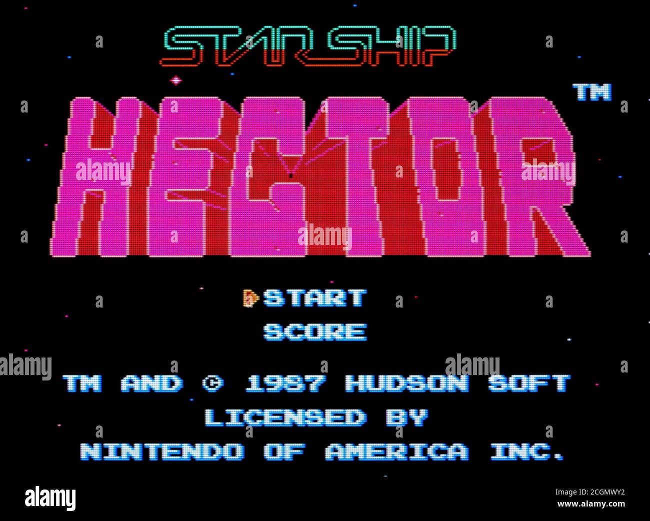 Starship Hector - Nintendo Entertainment System - NES Videogame ...