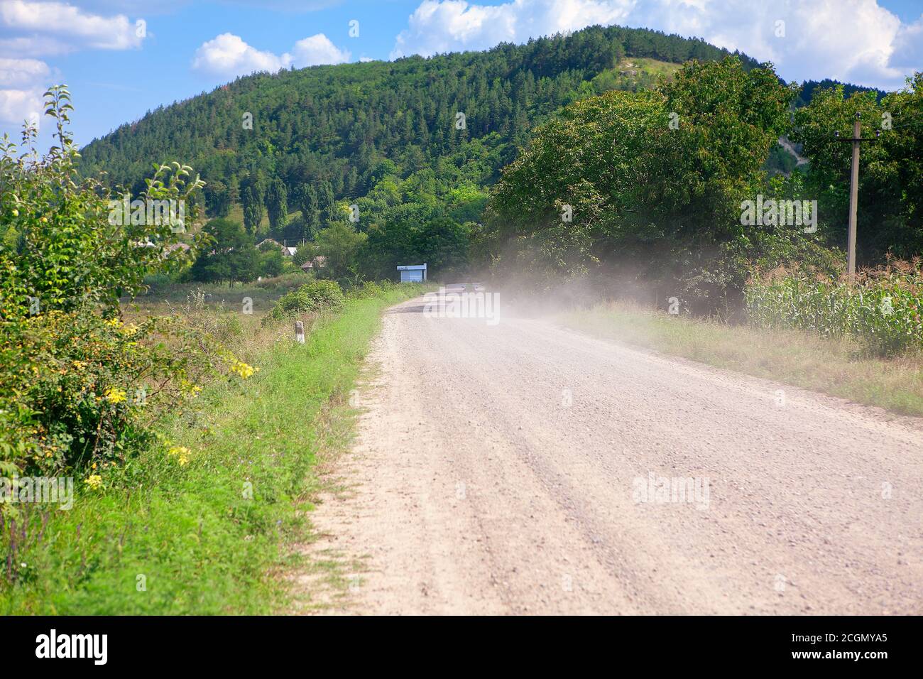 Dusty country lane hi-res stock photography and images - Alamy