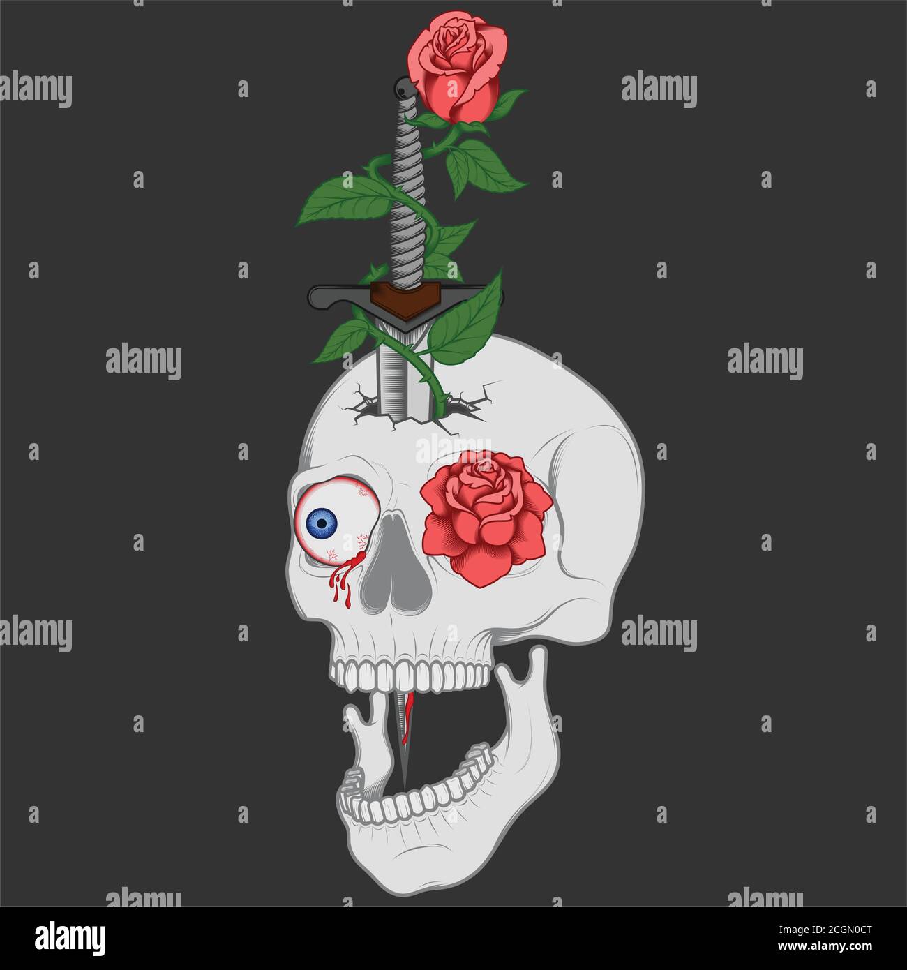 Devil rose hi-res stock photography and images - Alamy