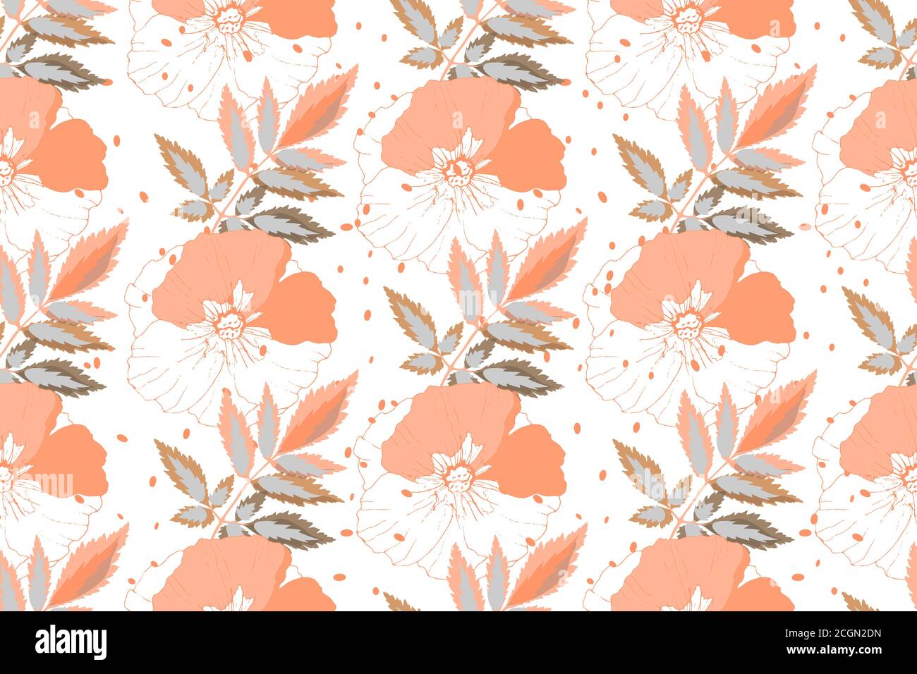Flower painting surface Stock Vector Images - Alamy