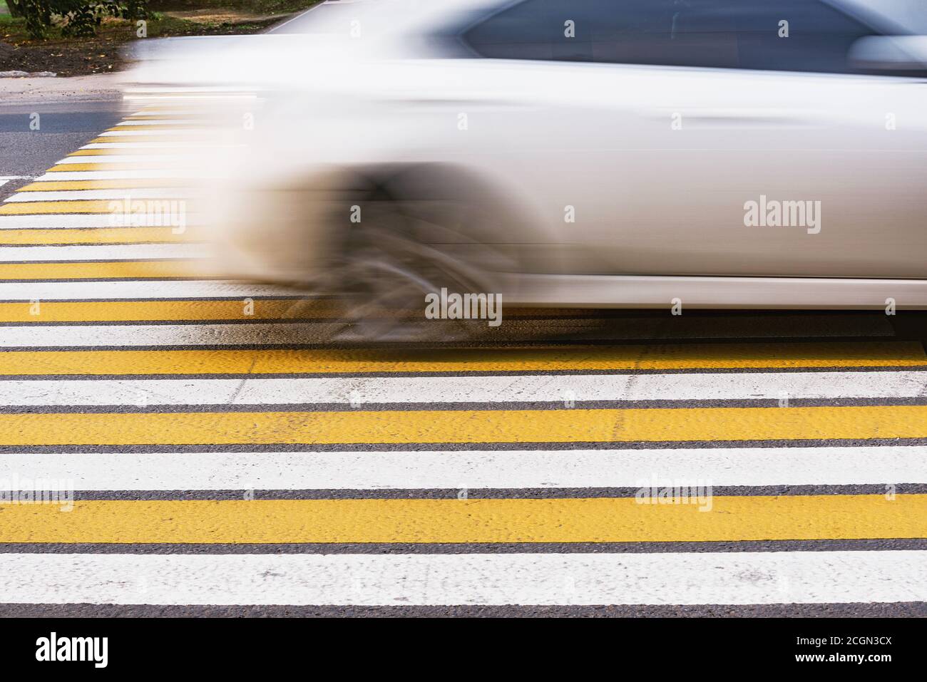 Car moves fast Stock Photo - Alamy