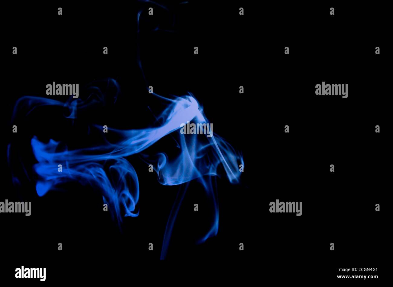 Colorfull Abstract Smoke in Black Background Wall Paper Stock Photo - Alamy