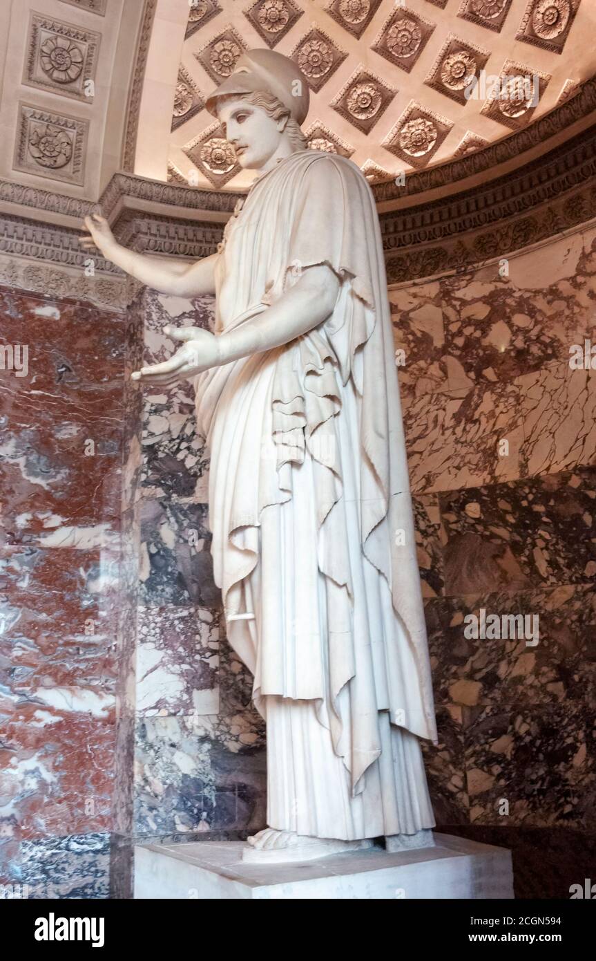 Paris, France - October 03, 2013: The Athena of Velletri or Velletri ...