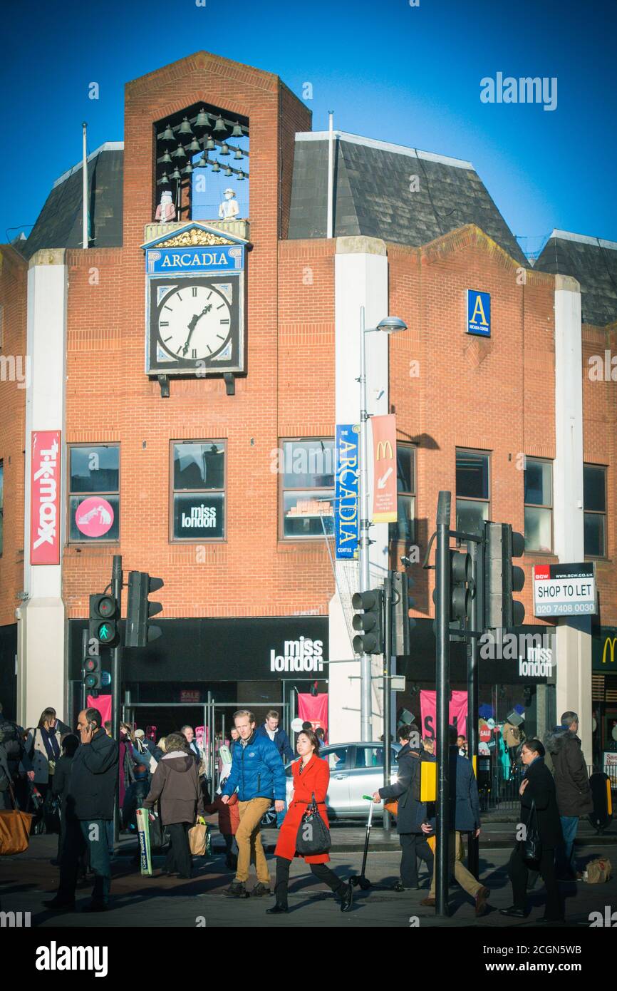 The Arcadia Centre Stock Photo - Alamy