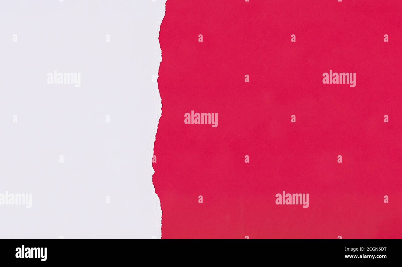 Red Art paper of overlapping and tearing for background design Stock ...