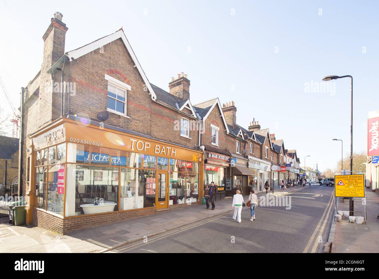 Spring bridge Road, Ealing Broadway Stock Photo - Alamy