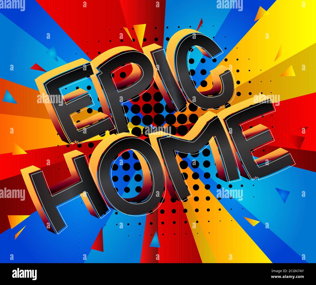 Epic comics Stock Vector Images - Alamy