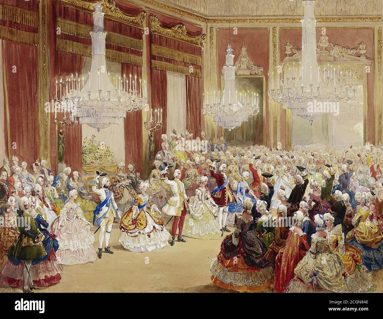 Buckingham palace ball hi-res stock photography and images - Alamy