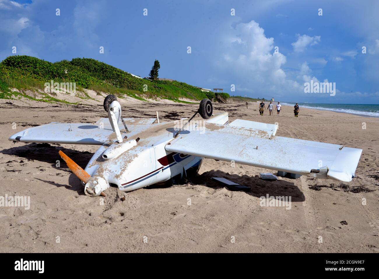 Plane Crash On Beach