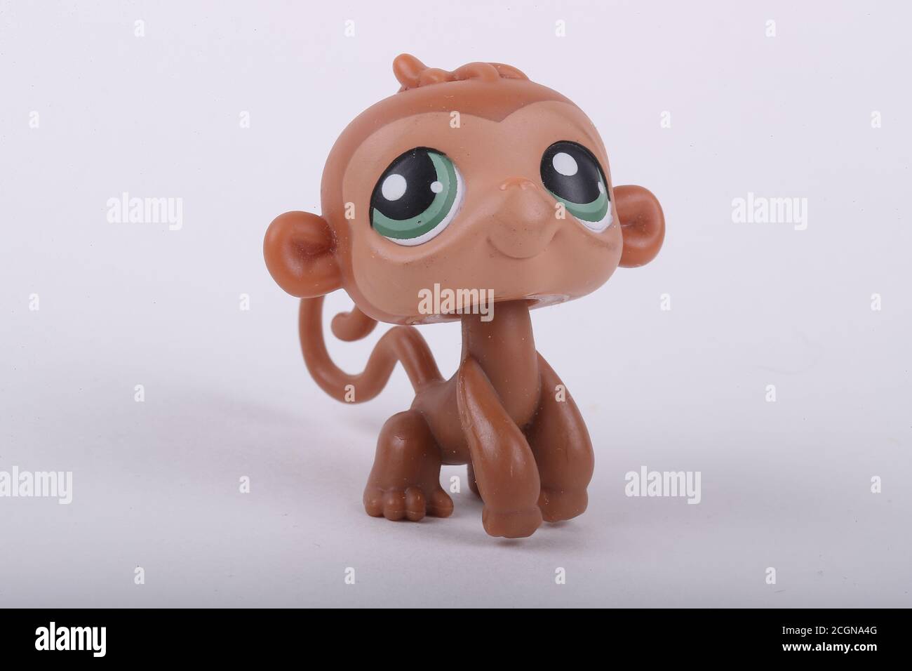 Littlest Pet Shops macro of a monkey on White - Photo credit Luke Durda ...