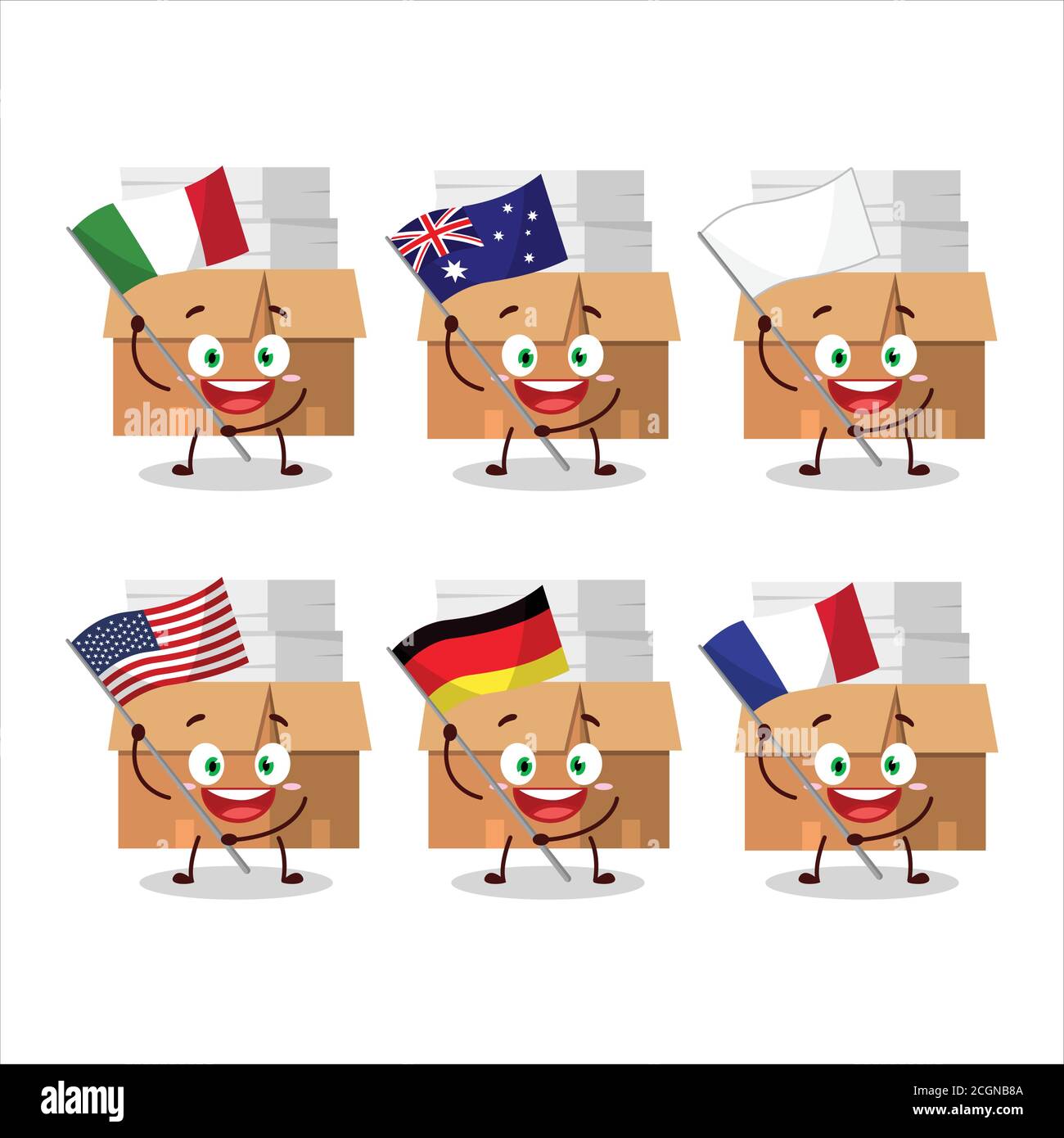 Australia post boxes Stock Vector Images - Alamy