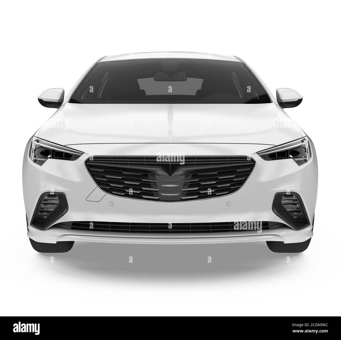 Sedan Car Isolated Stock Photo - Alamy