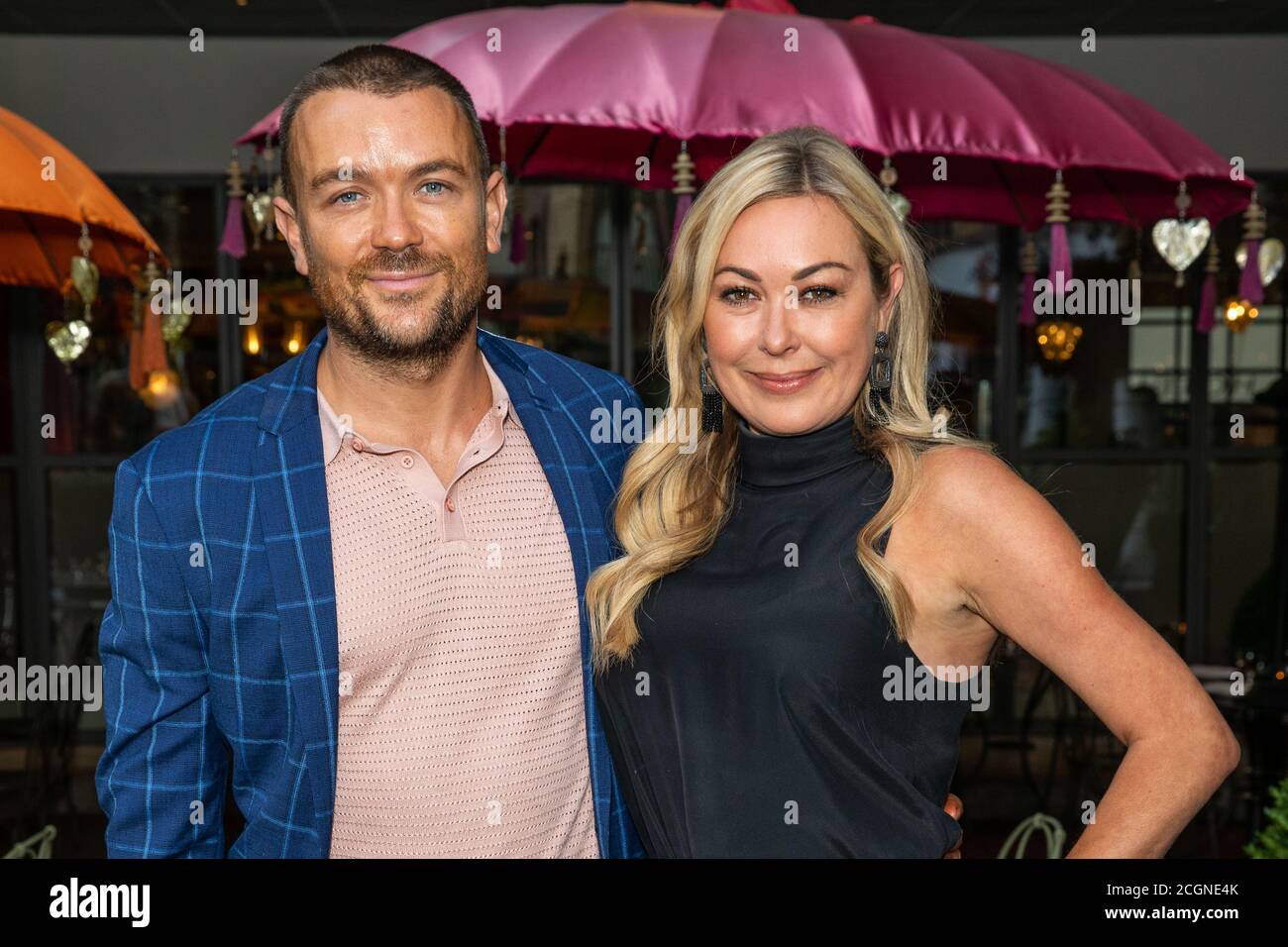 London, UK. 11th Sep, 2020. Emrhys Cooper and Fleur Cooper attend the ...