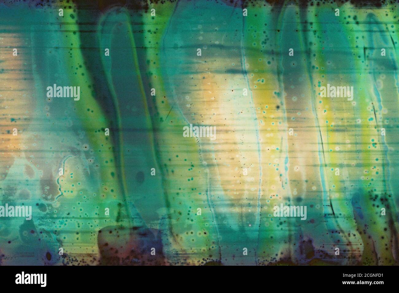 Vintage distressed blurry and grained photo background. Damaged camera ...