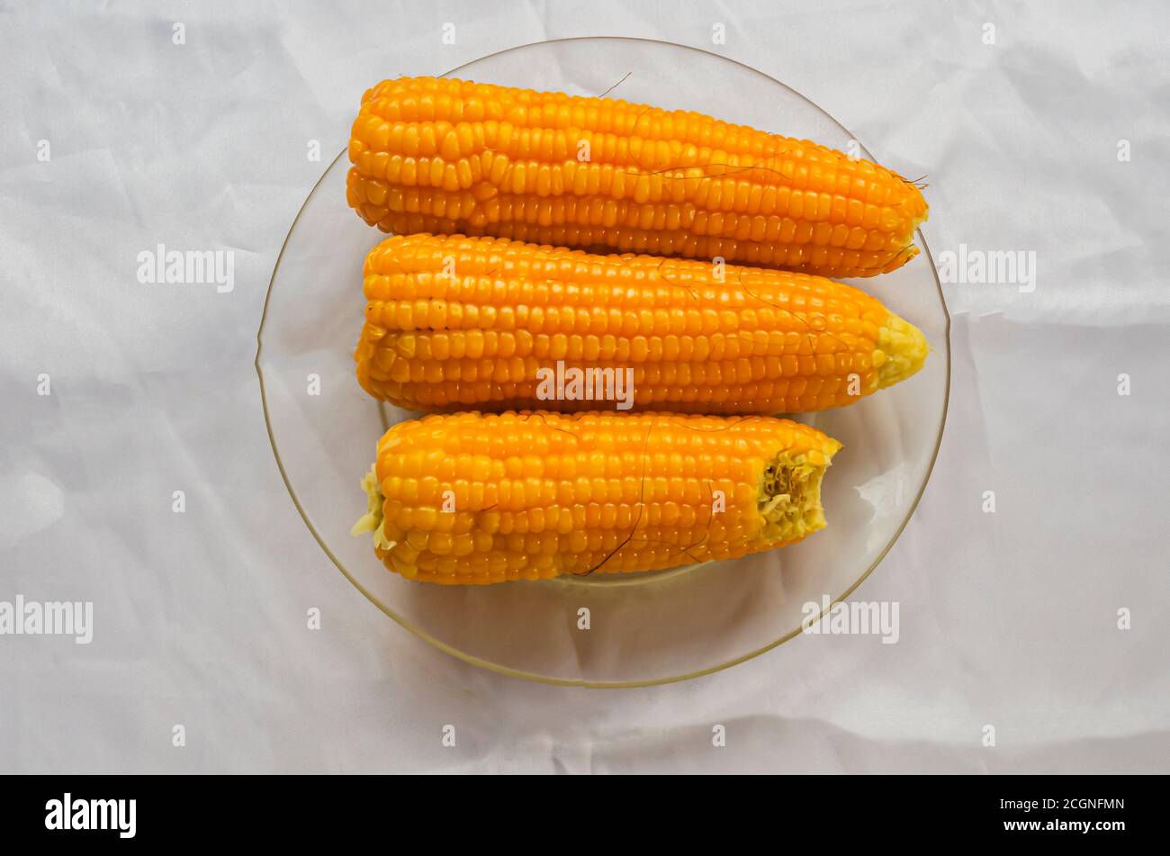 Mealie cob isolated white hi-res stock photography and images - Alamy