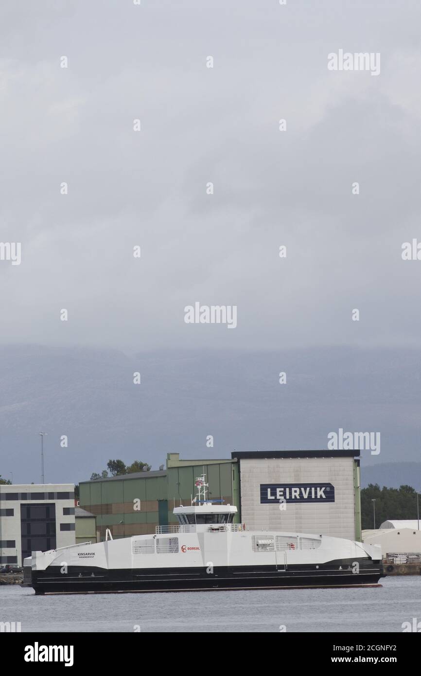 IMO: 9855800 Kinsarvik, ro-ro ferry in Leirvik, Stord, Vestland, Norge ...