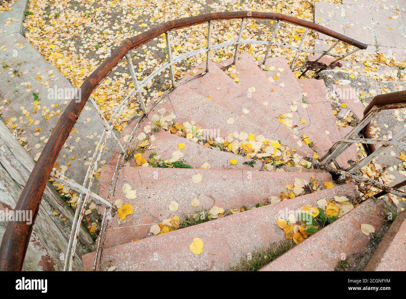 Stairs with railings hi-res stock photography and images - Alamy