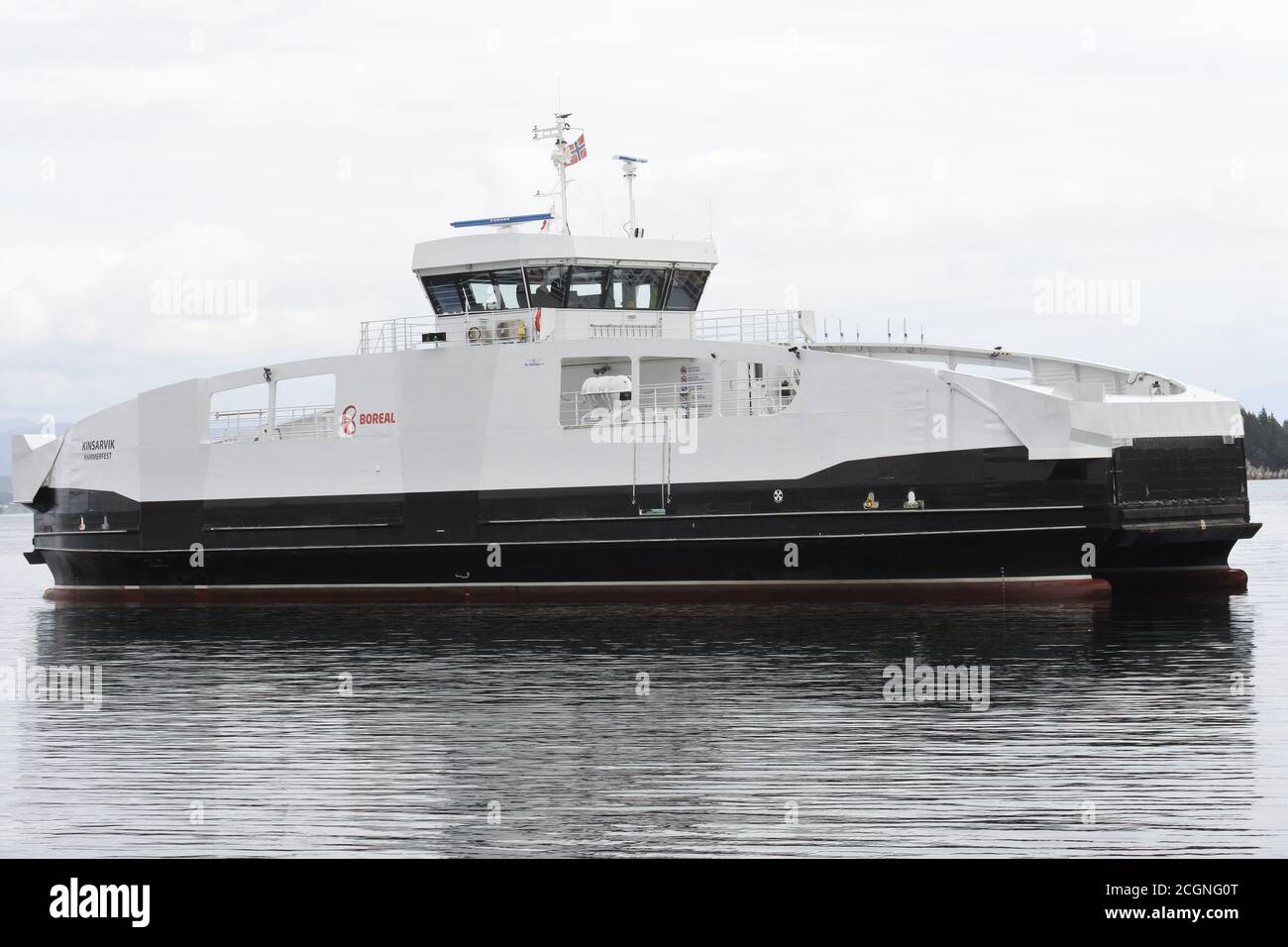IMO: 9855800 Kinsarvik, ro-ro ferry in Leirvik, Stord, Vestland, Norge ...