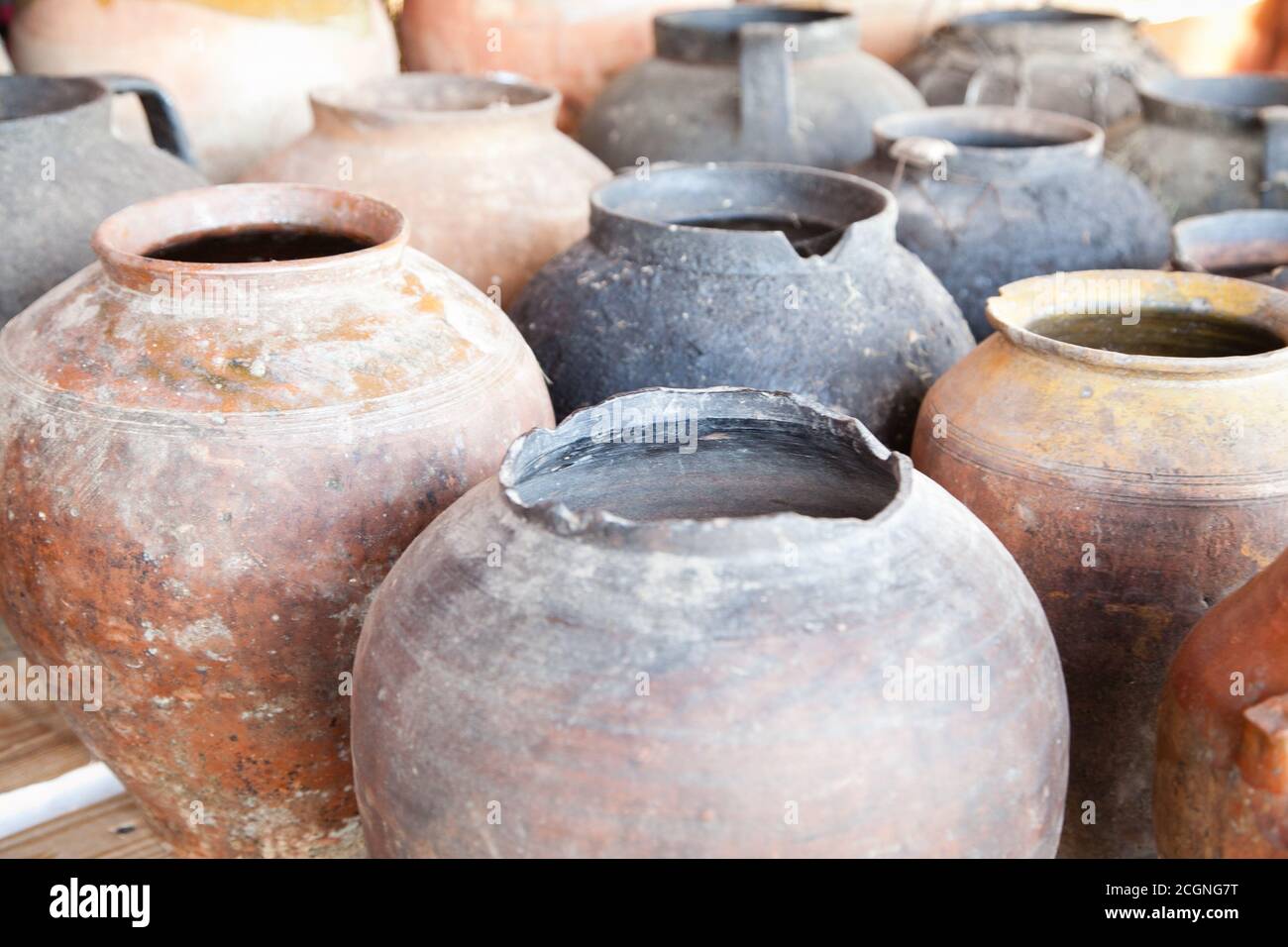 Old Ceramic Jars High Resolution Stock Photography and Images - Alamy