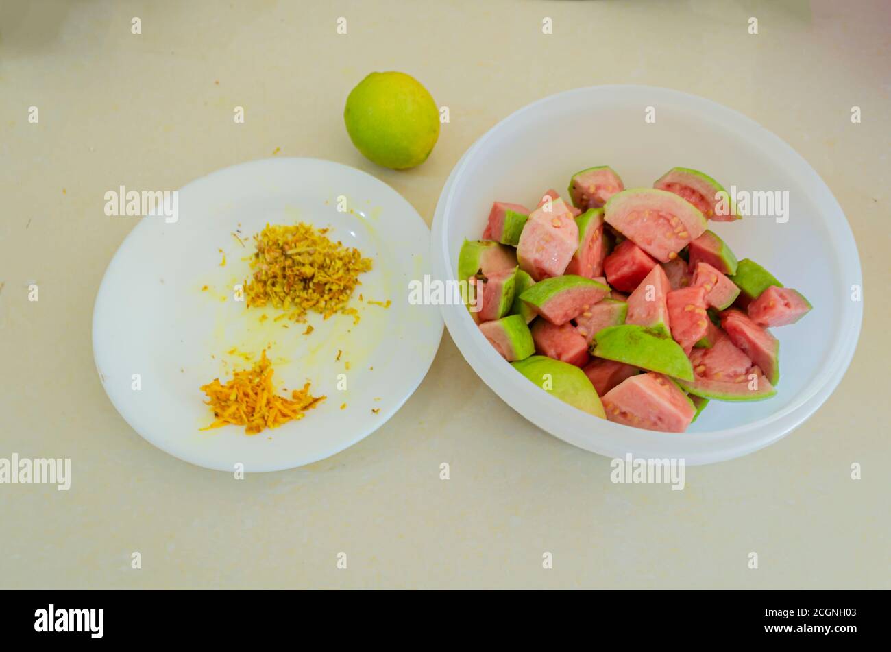 Guava juice ingredients hi-res stock photography and images - Alamy