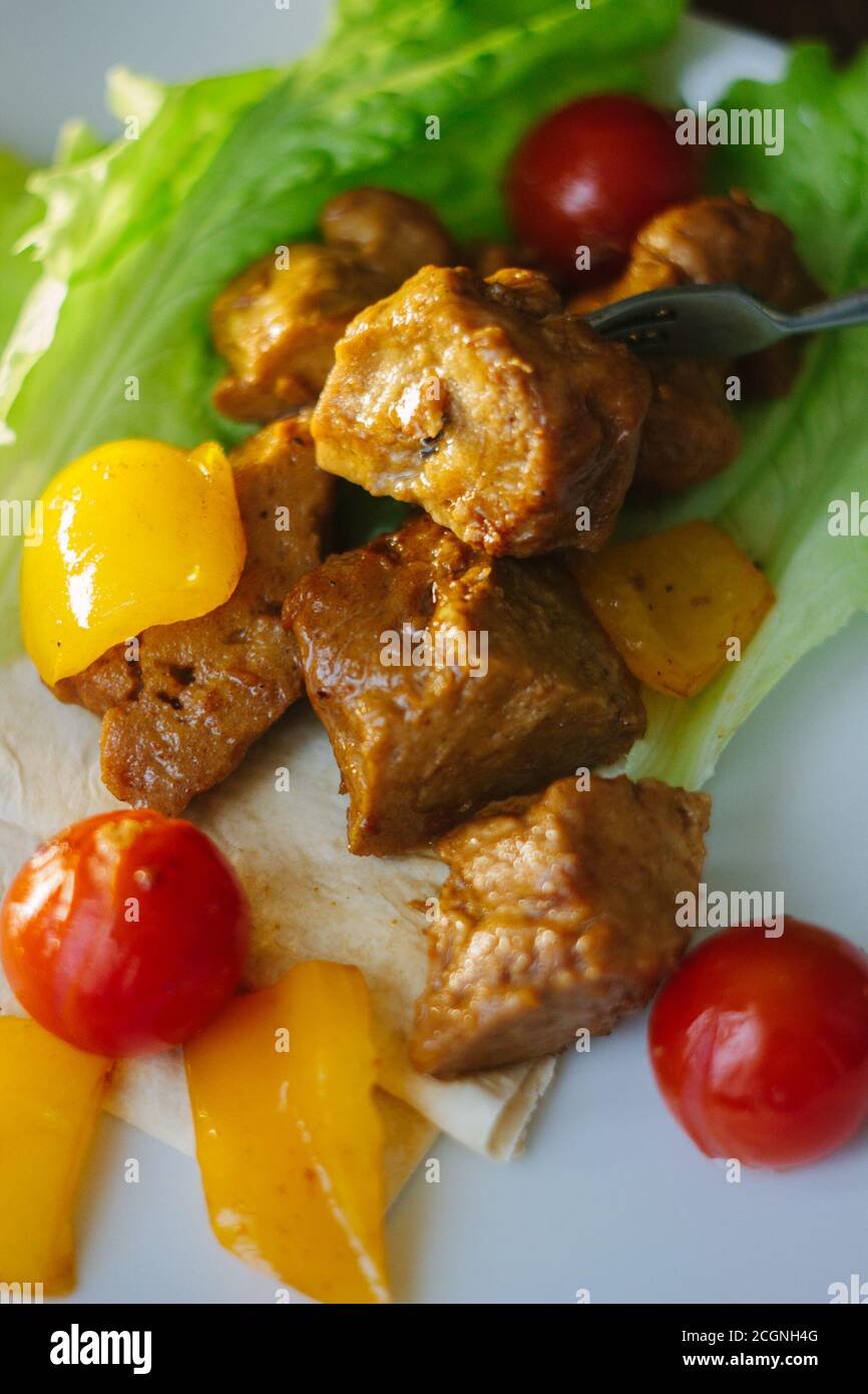 Roasted seitan hi-res stock photography and images - Alamy