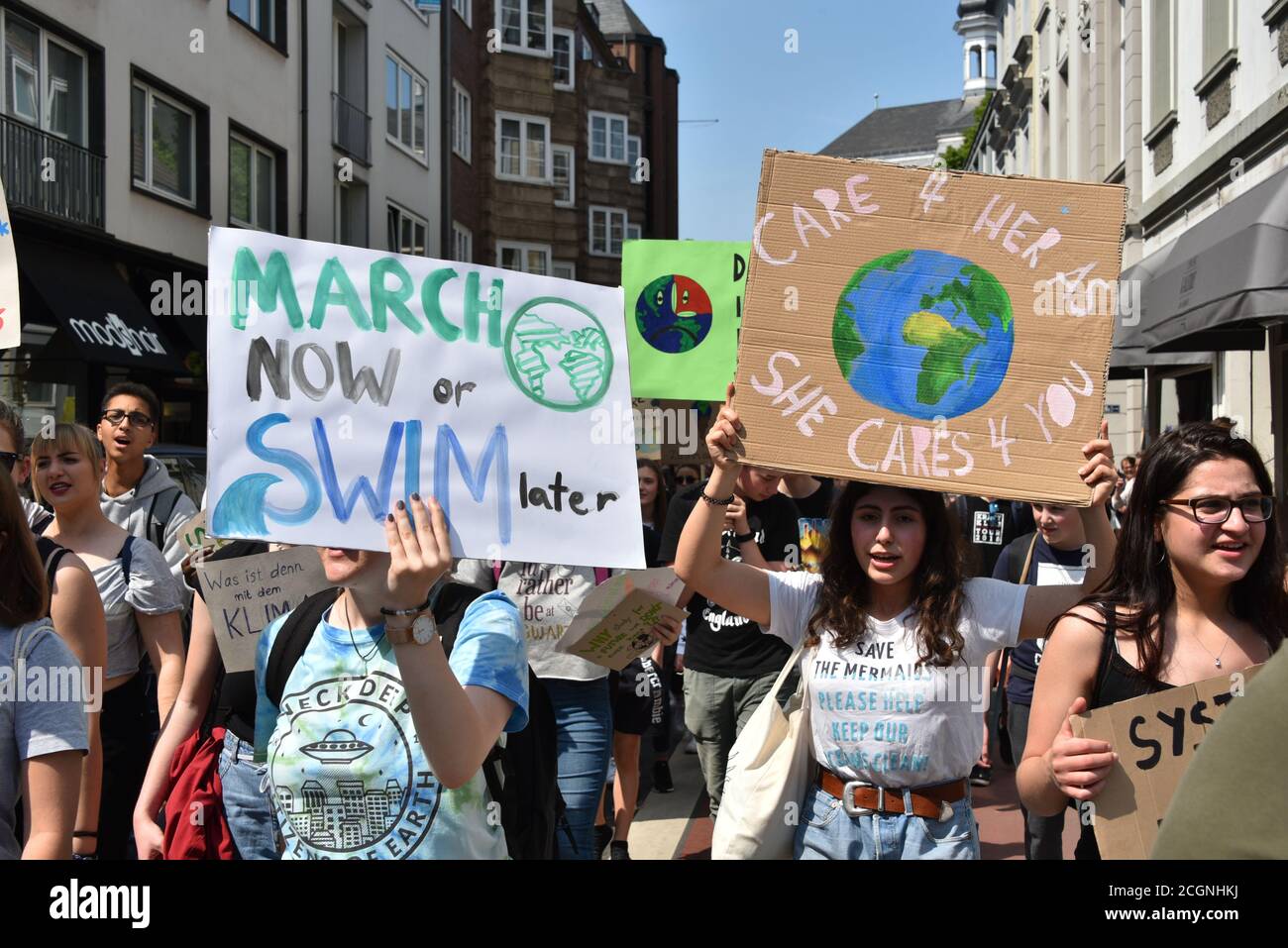 Friday strike for climate hi-res stock photography and images - Alamy