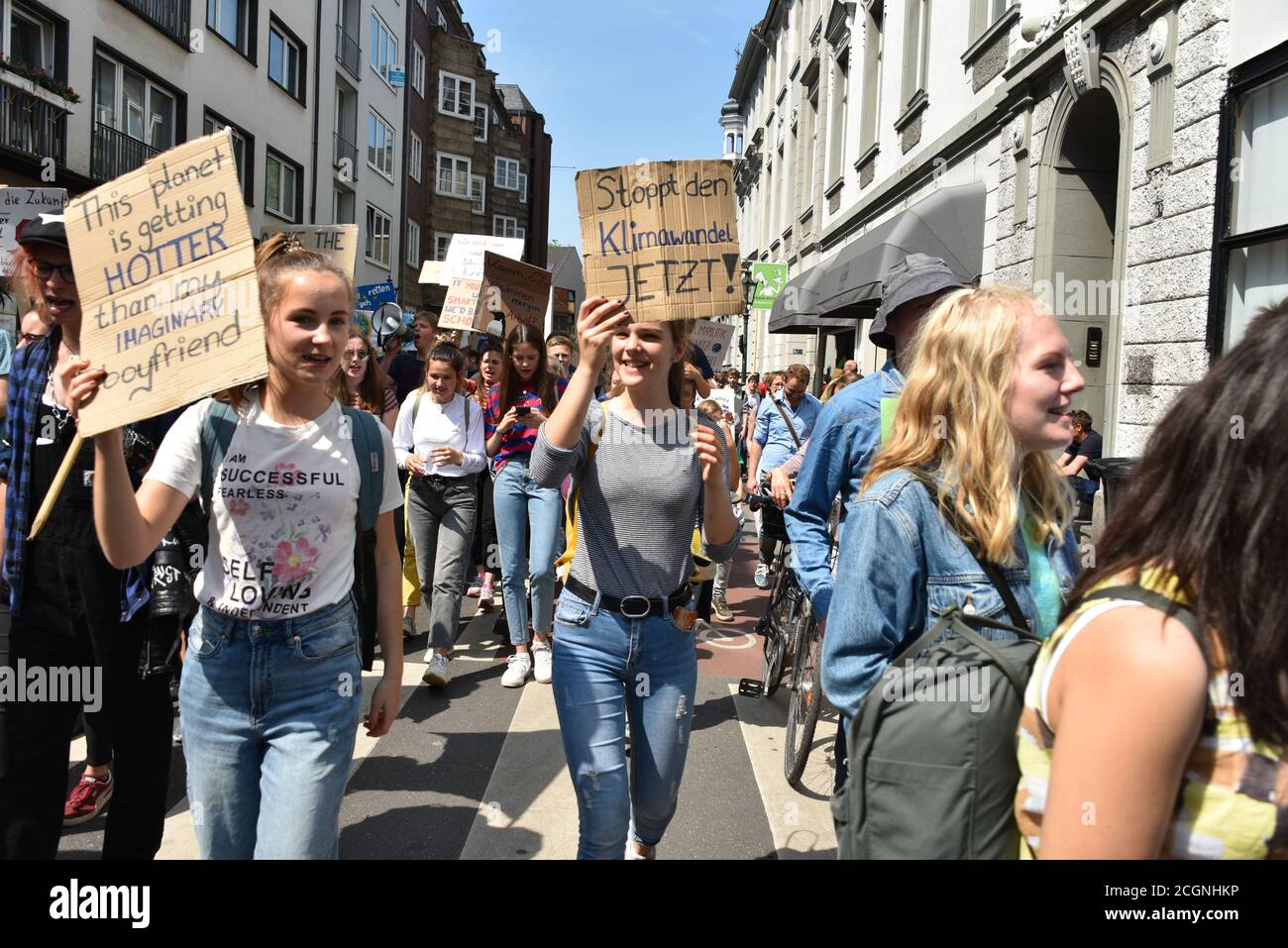 Friday strike for climate hi-res stock photography and images - Alamy