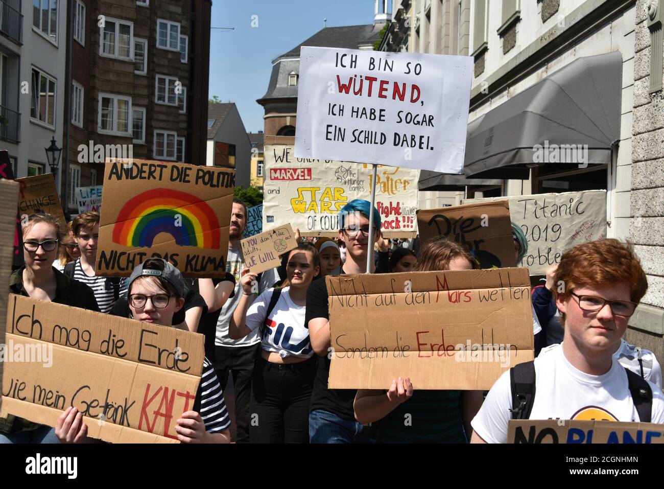 Friday strike for climate hi-res stock photography and images - Alamy