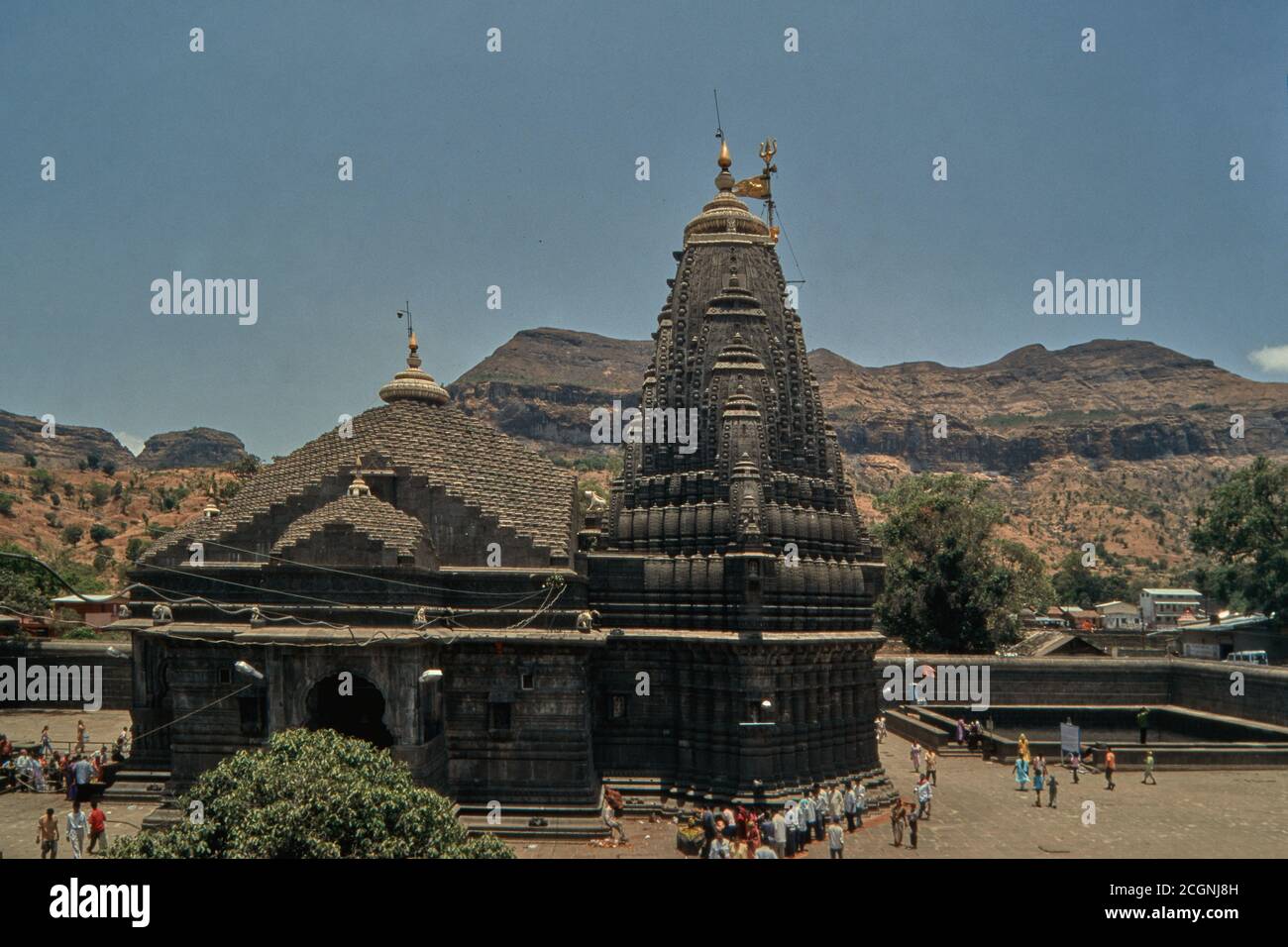 31 Mar 2020 jyotirling Trimbakeshwar Shiva Temple in foothill of ...