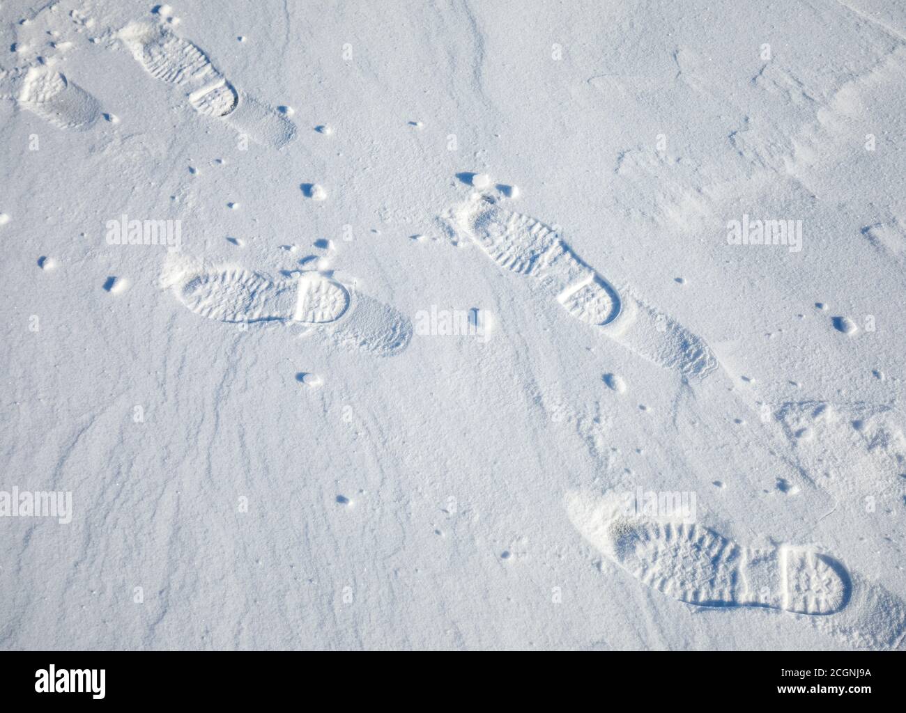 Overhead footprints hi-res stock photography and images - Alamy