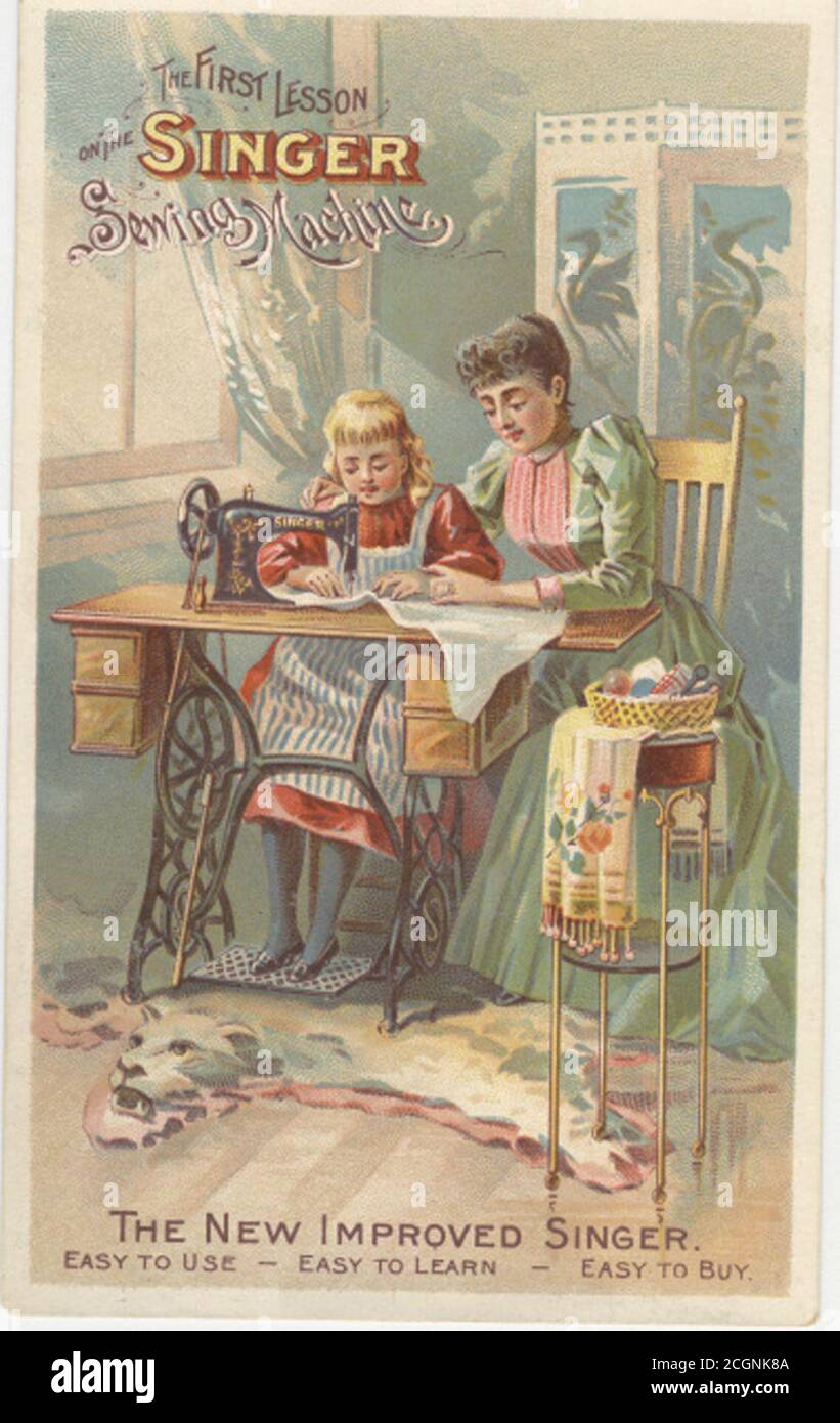 Singer manufacturing company hi-res stock photography and images - Alamy