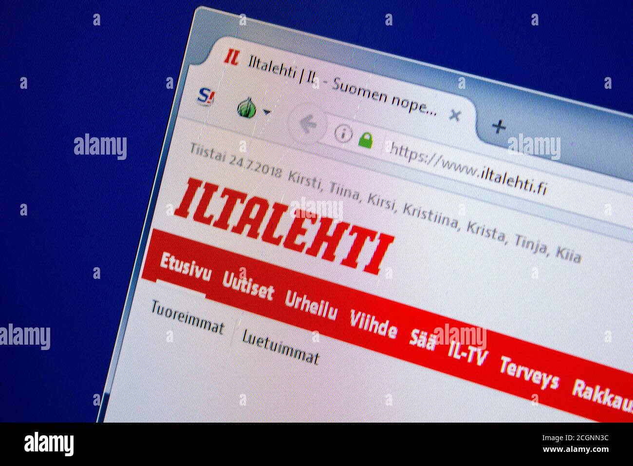 Iltalehti logo hi-res stock photography and images - Alamy