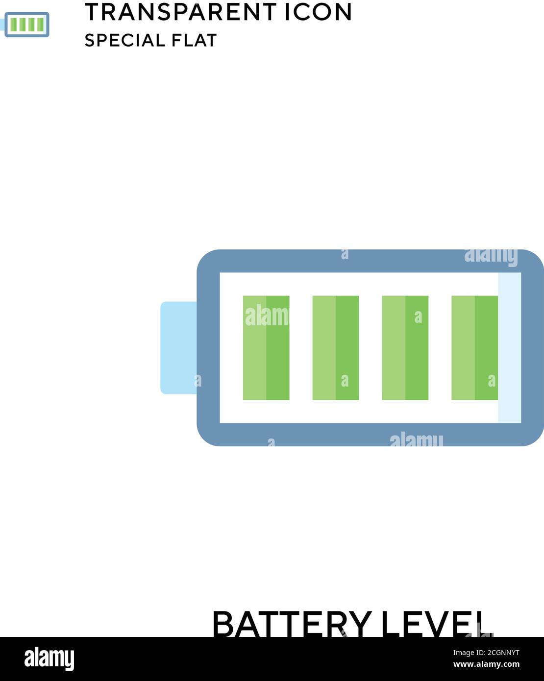 Half Full Battery Stock Vector Images - Alamy