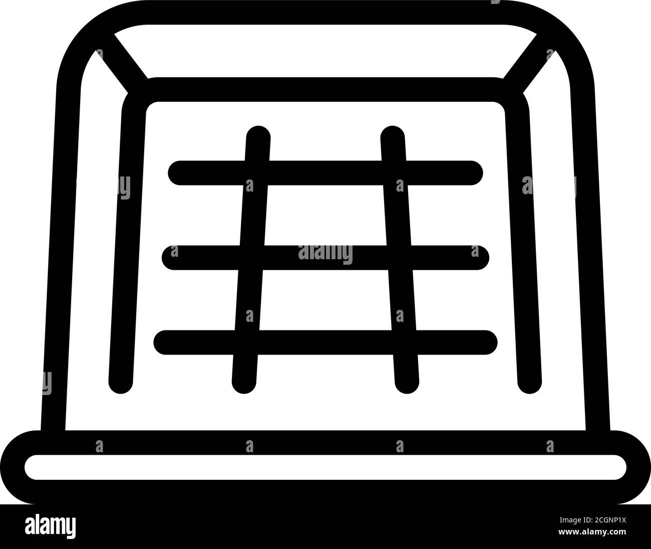 Hurling gate icon, outline style Stock Vector Image & Art - Alamy