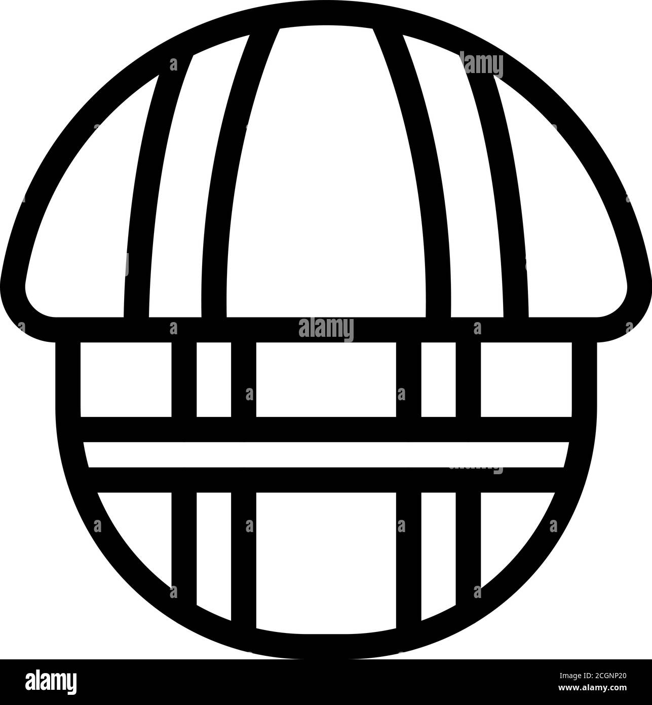 Hurling helmet icon, outline style Stock Vector Image & Art - Alamy