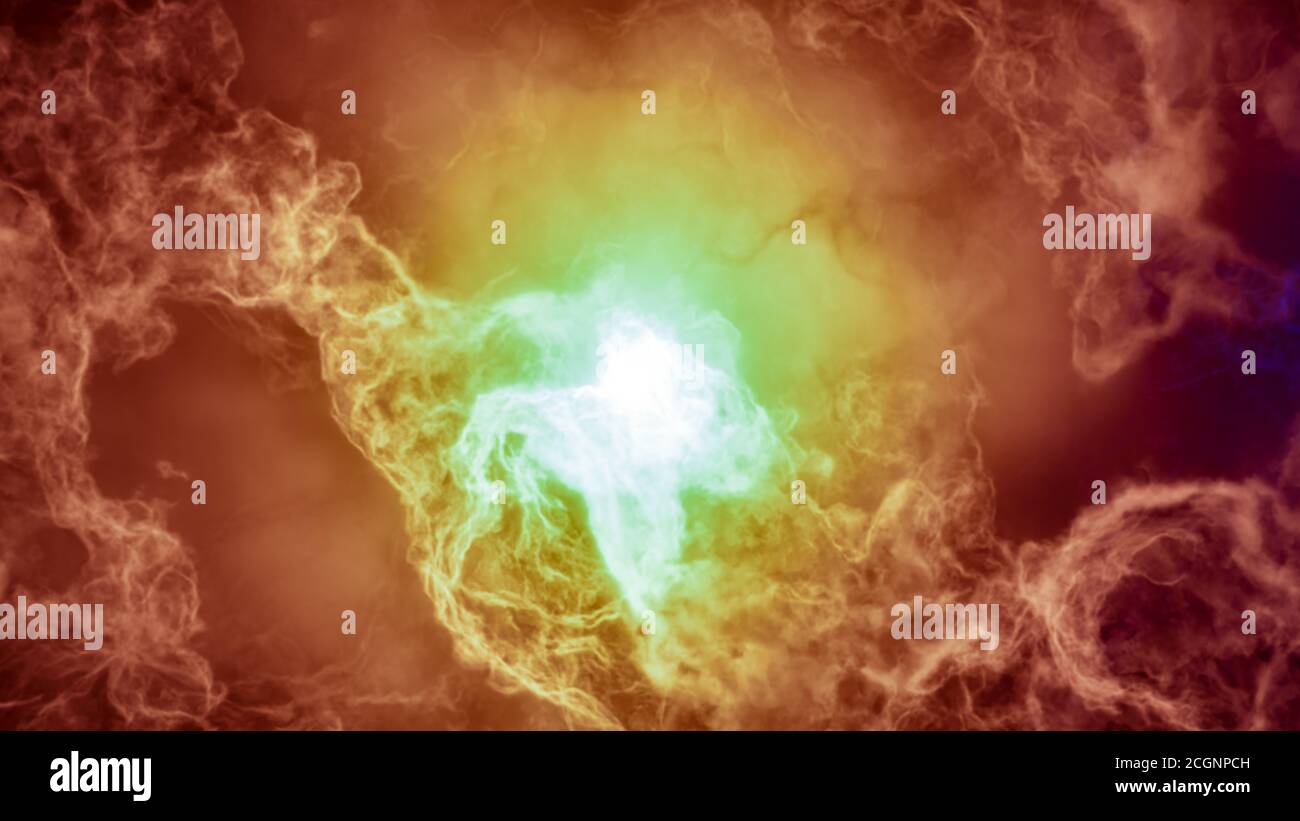 Color picture of the galaxy, multicolored nebula Stock Photo - Alamy