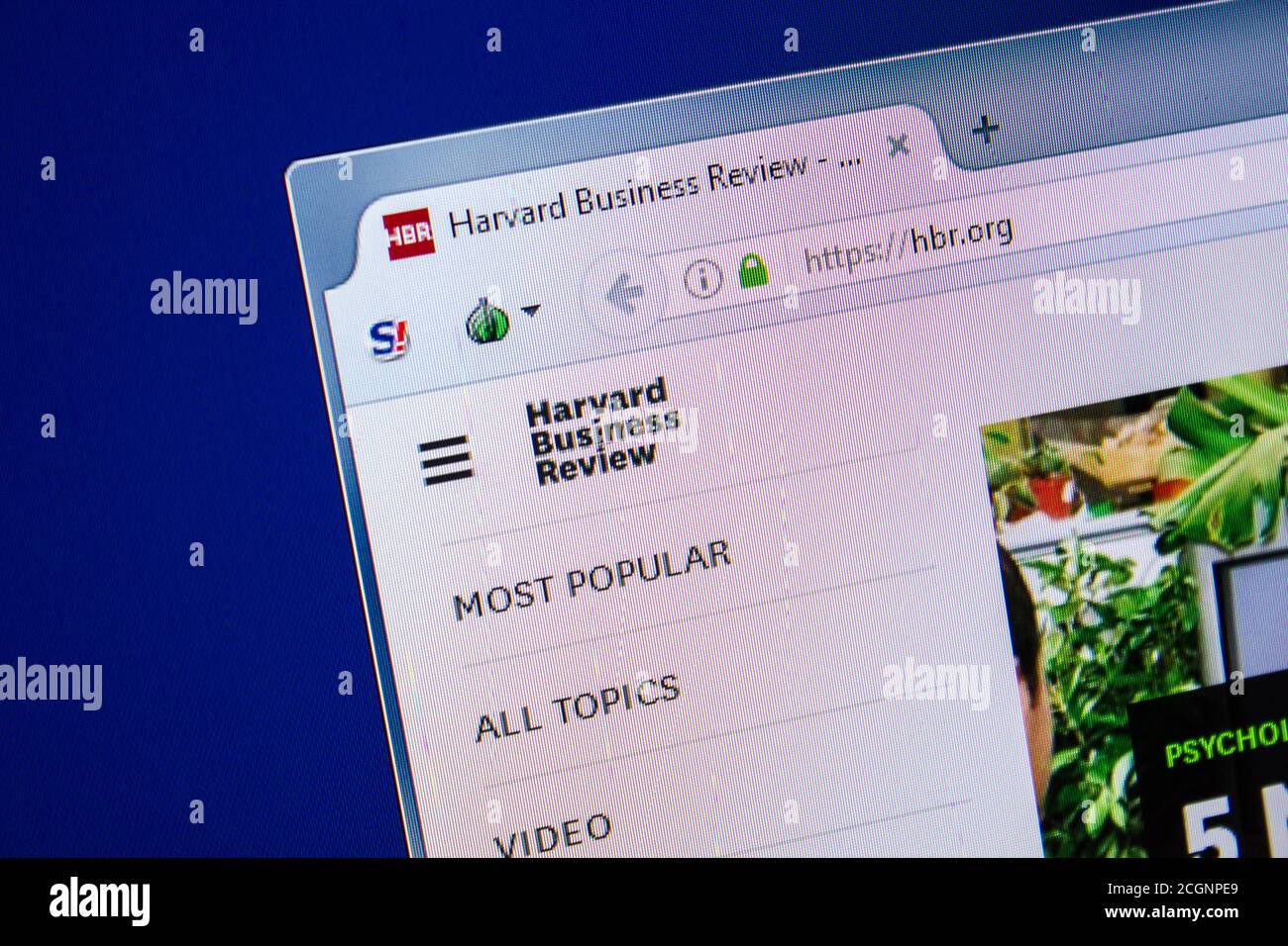 Harvard business review logo hi-res stock photography and images - Alamy