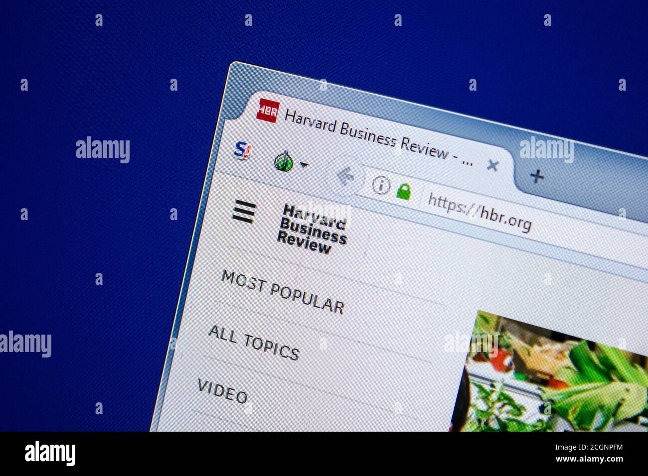 Harvard business review logo hi-res stock photography and images - Alamy