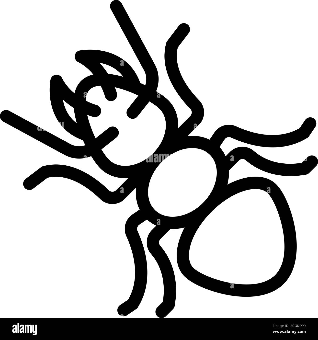 Ant icon, outline style Stock Vector Image & Art - Alamy
