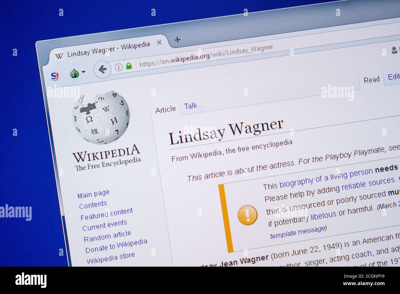 Russia wikipedia hi-res stock photography and images - Alamy