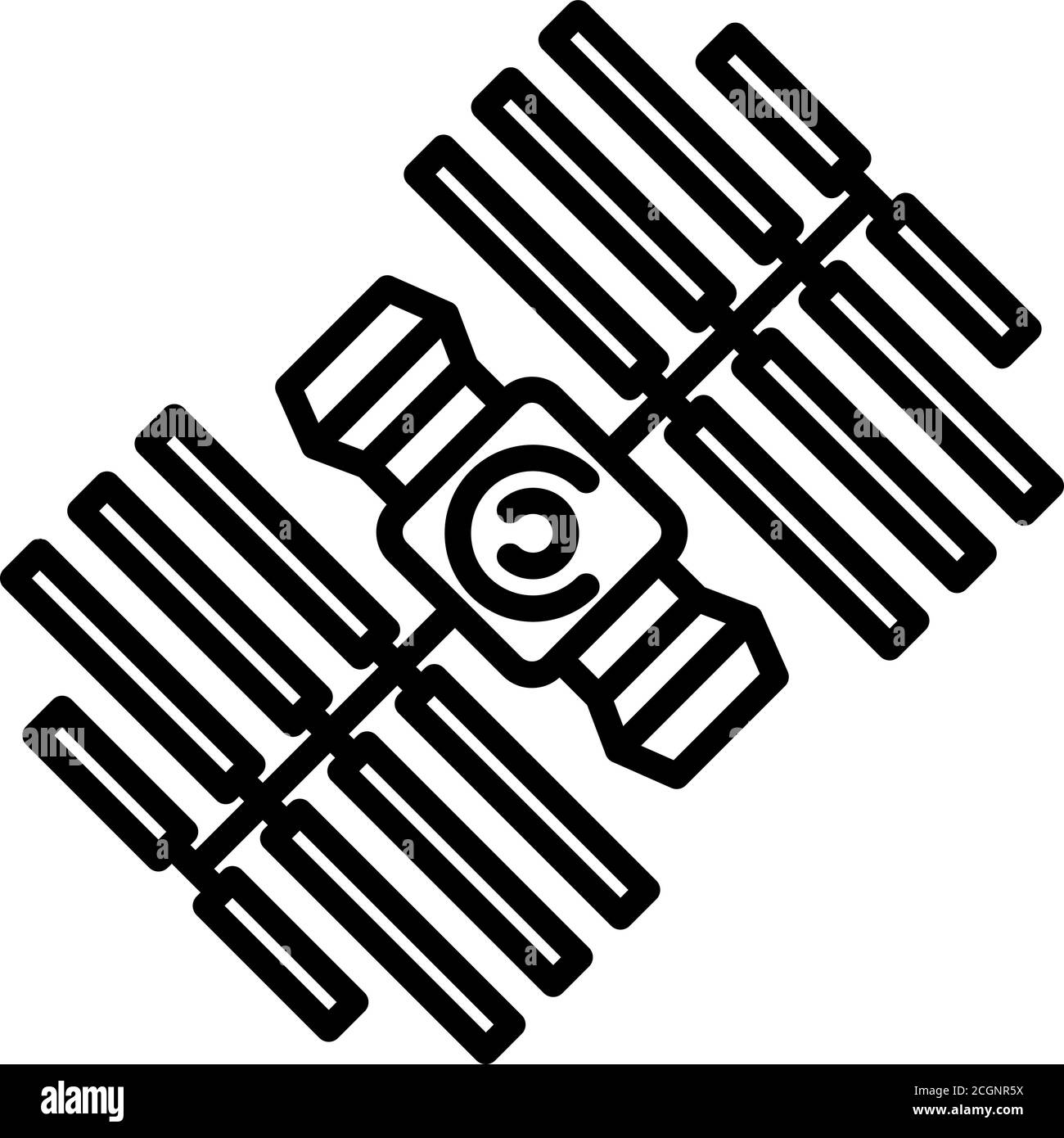 Nasa international space station Black and White Stock Photos & Images ...