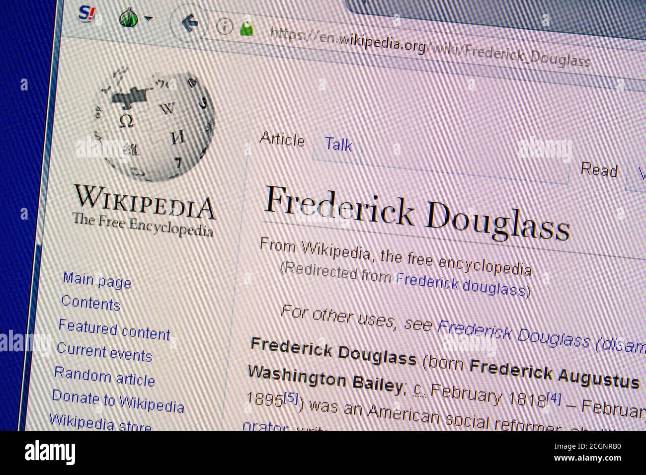 Frederick wikipedia hi-res stock photography and images - Alamy