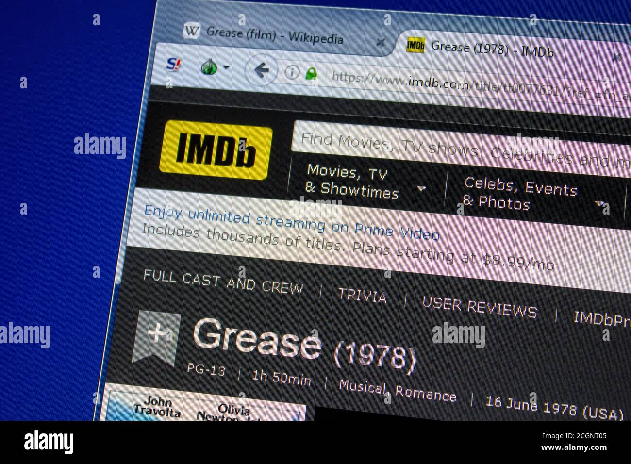 Imdb logo hi-res stock photography and images - Alamy