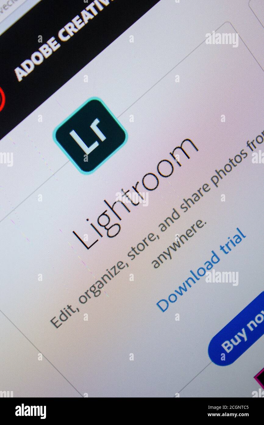 Adobe lightroom symbol logo hi-res stock photography and images - Alamy