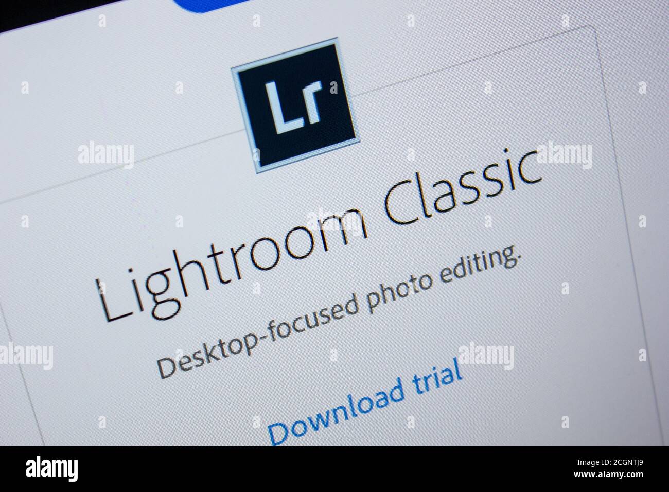 Adobe lightroom symbol logo hi-res stock photography and images - Alamy