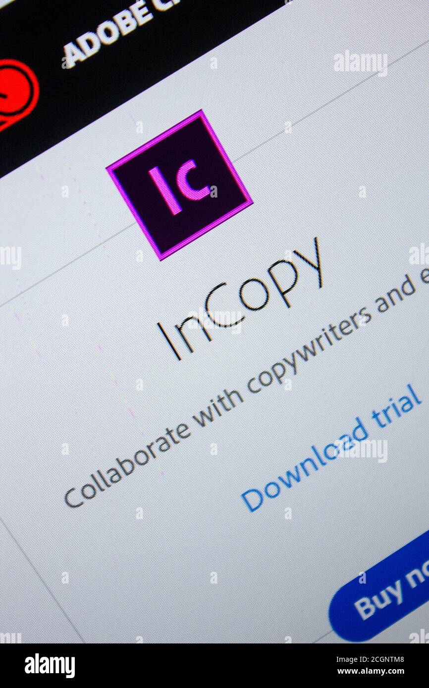 Adobe incopy logo hi-res stock photography and images - Alamy